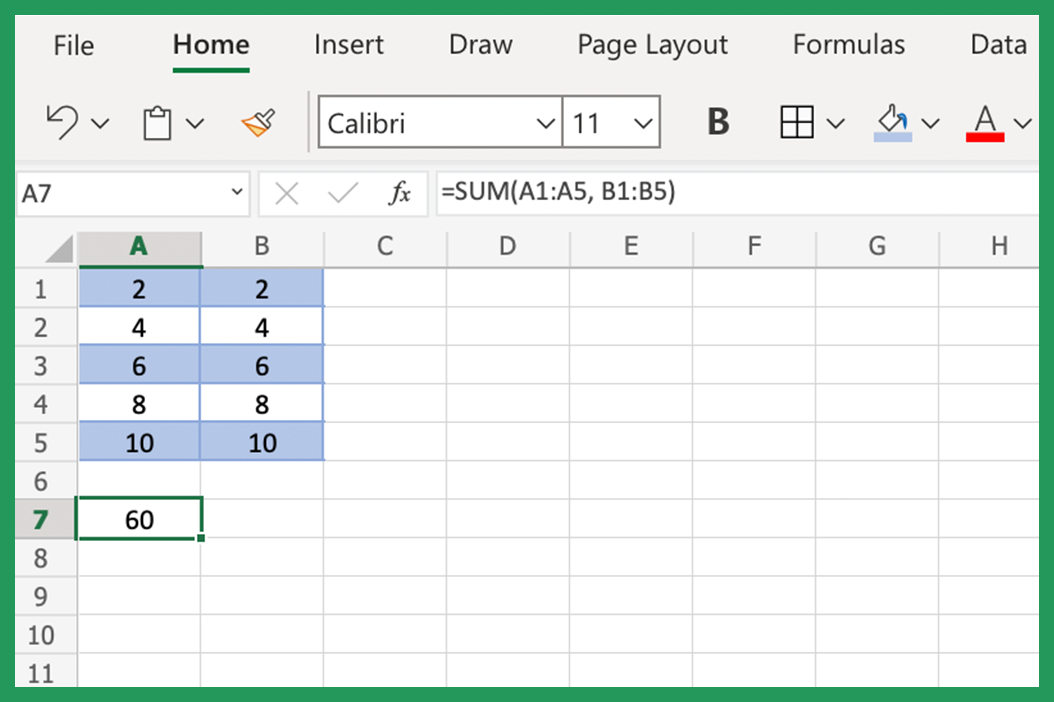 Guide To The Excel SUM Function (4 Key Examples)