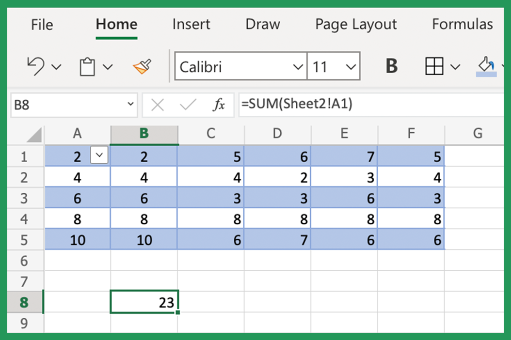 Guide To The Excel SUM Function (4 Key Examples)