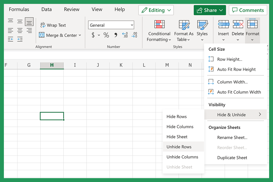 Hide/Unhide Columns & Rows in Excel - Classical Finance Hide/Unhide Columns & Rows in Excel - Classical Finance