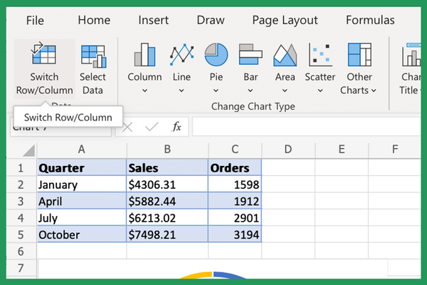 How To Switch X and Y Axis in Excel - Classical Finance