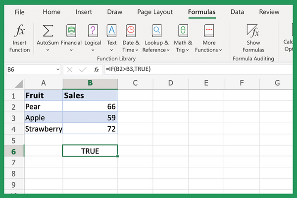 How To Use True and False in Excel - Classical Finance